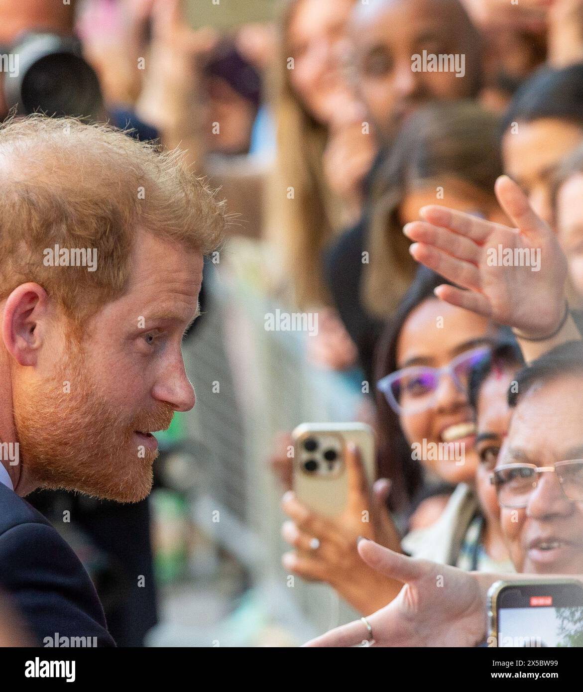 May 8, 2024, London, England, United Kingdom: Prince HARRY, Duke of ...