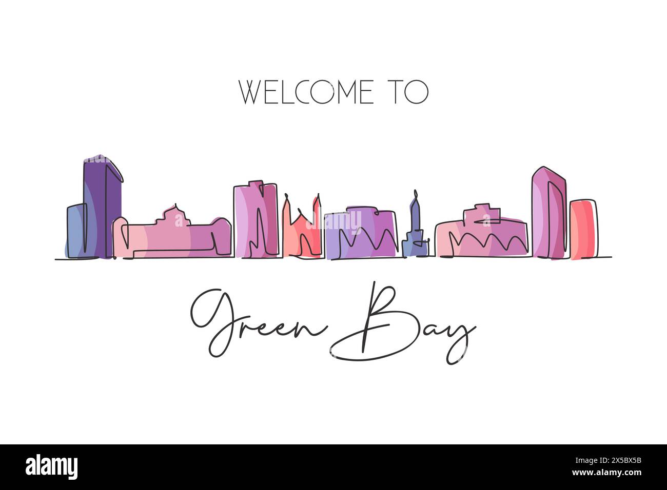 Wisconsin nature Stock Vector Images - Alamy