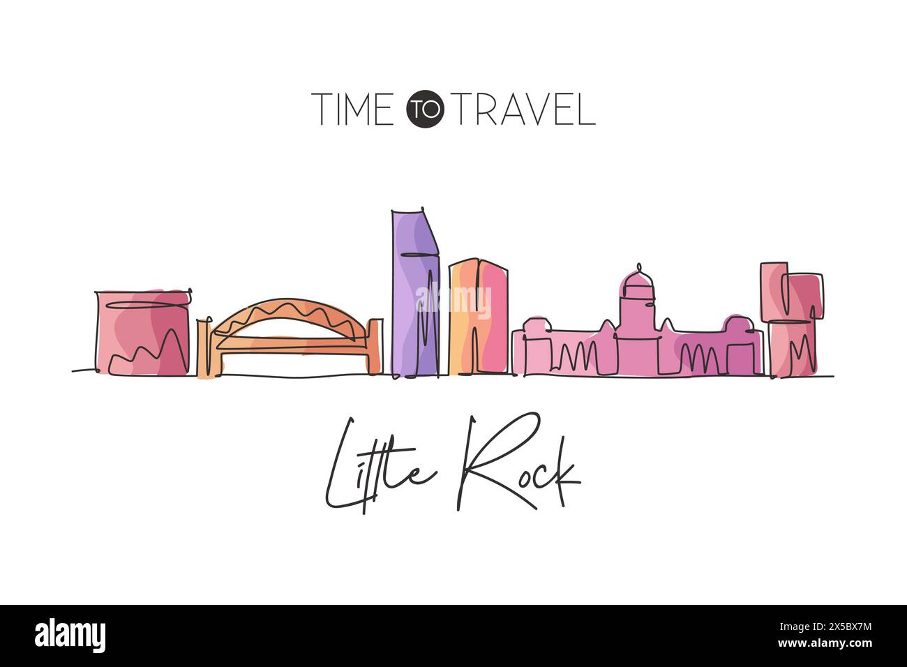 Cityscape skyline little city Stock Vector Images - Alamy