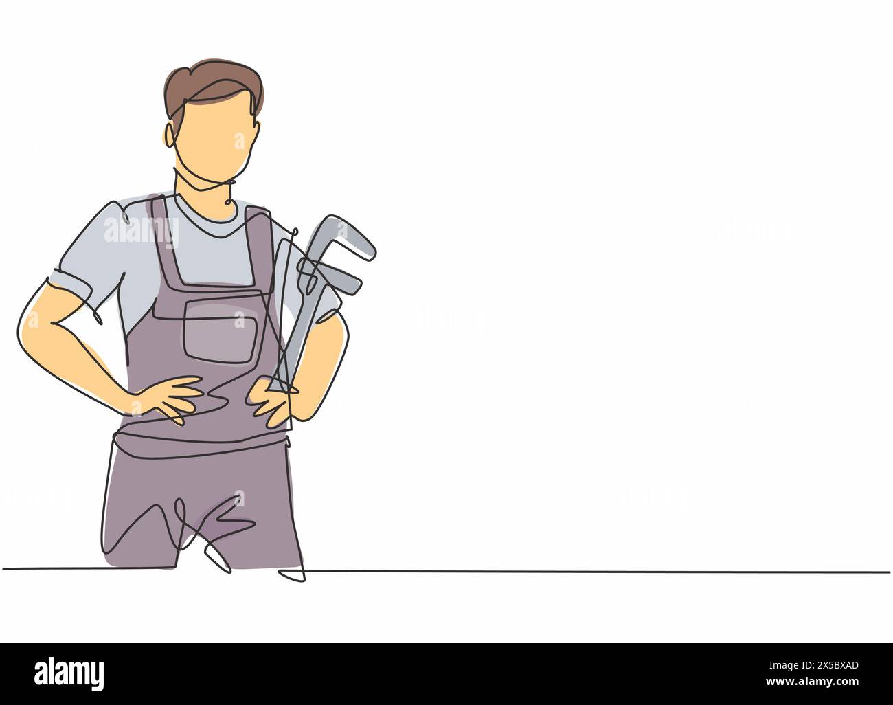 Plumber poster Stock Vector Images - Alamy