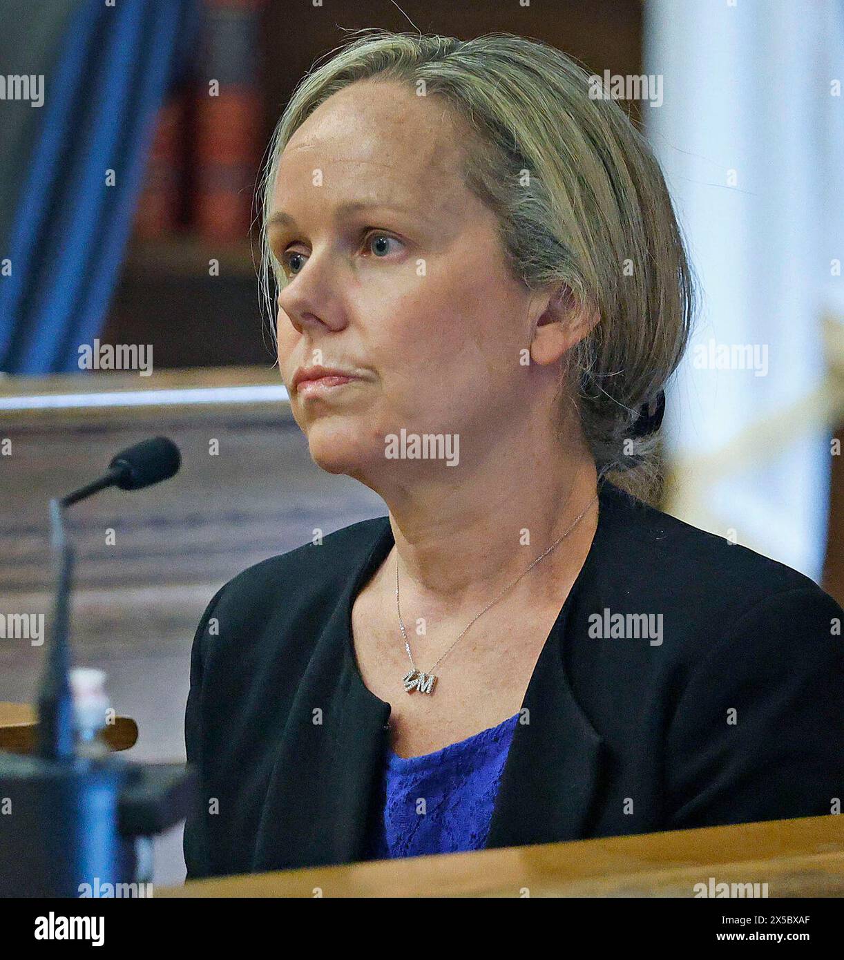 Witness Kerry Roberts testifies during the trial of Karen Read ...