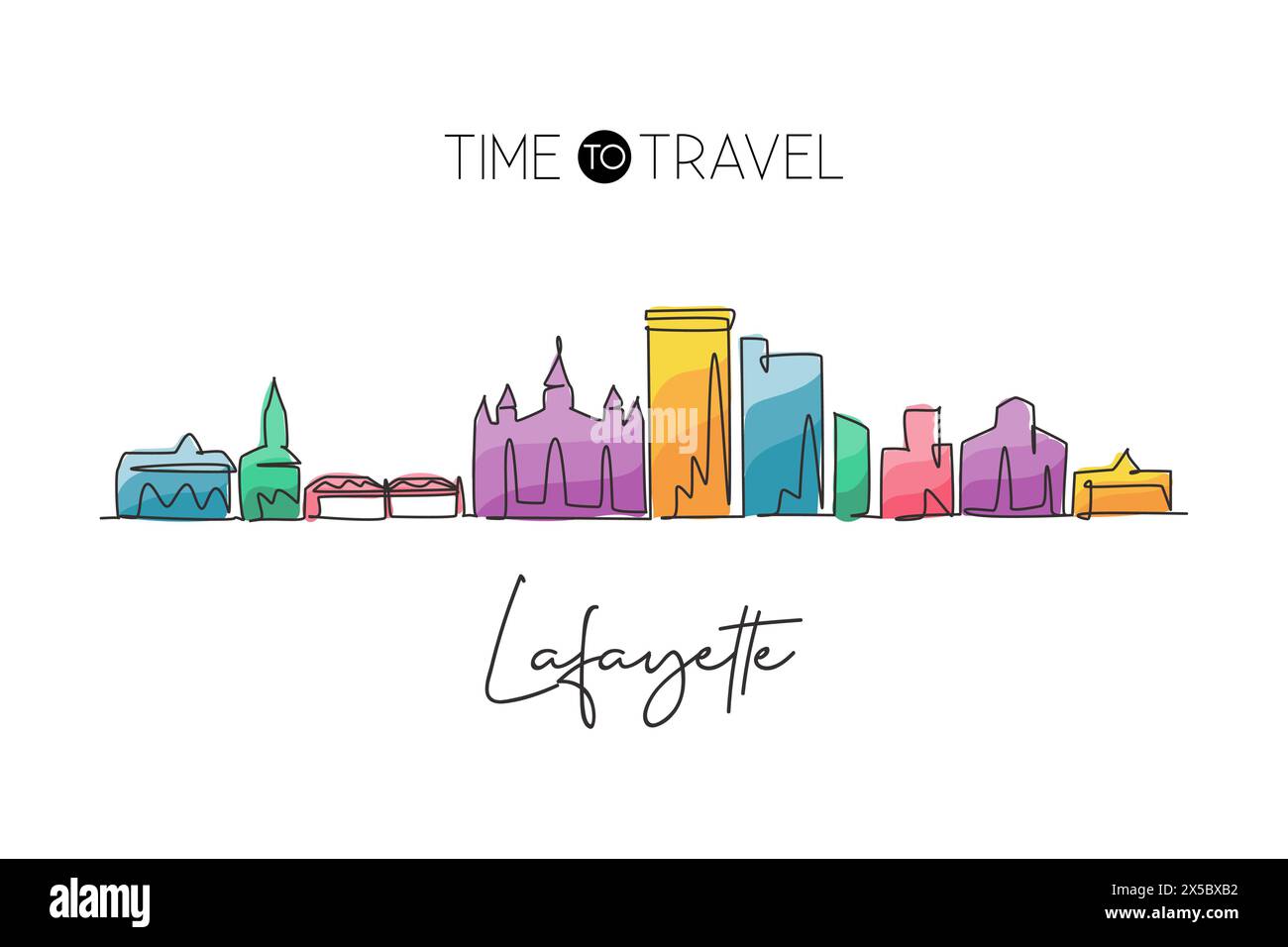 One wall street scraper Stock Vector Images - Alamy