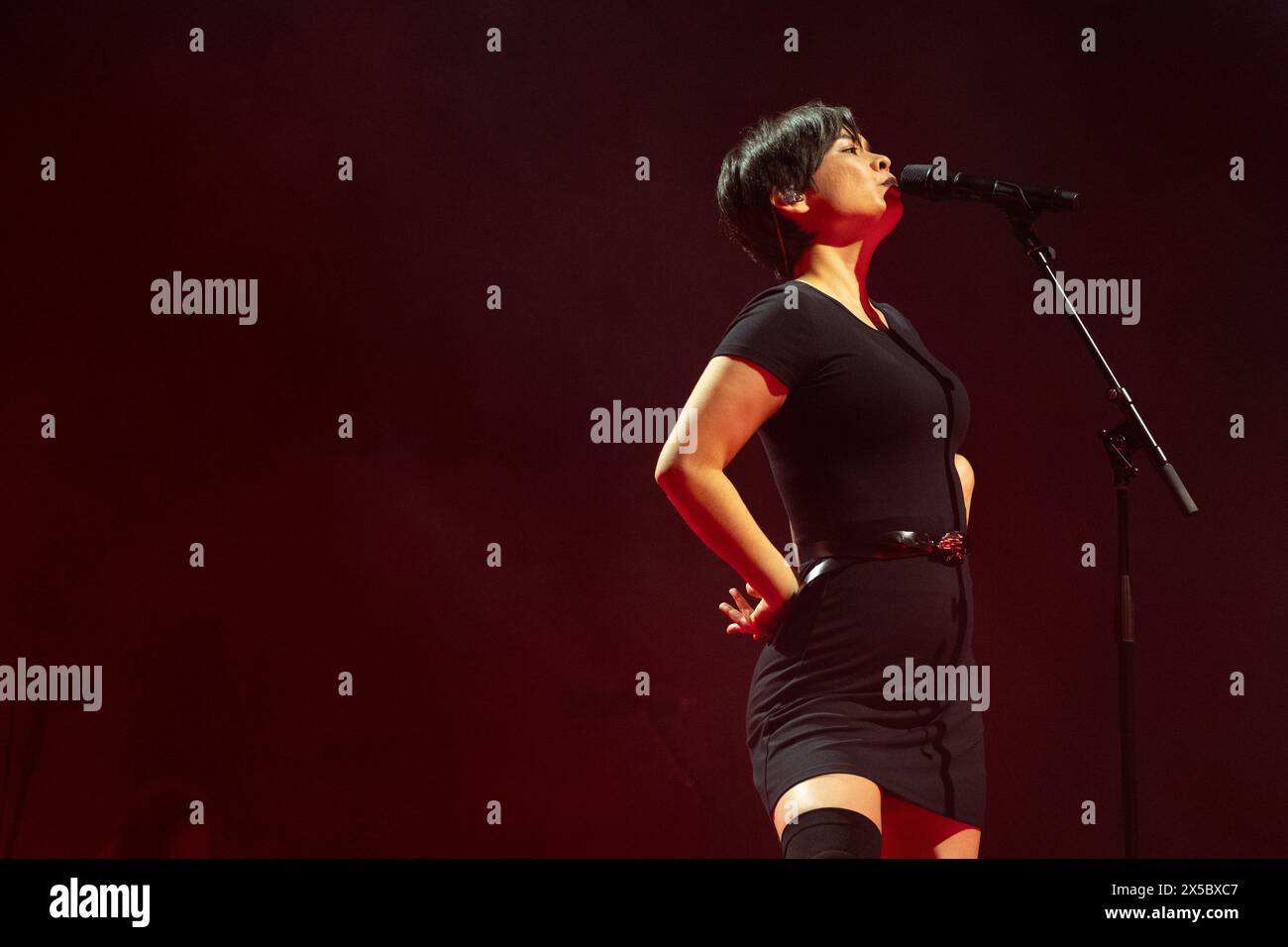 London, UK. May 8, 2024. US singer/songwriter Mitski performs at the ...