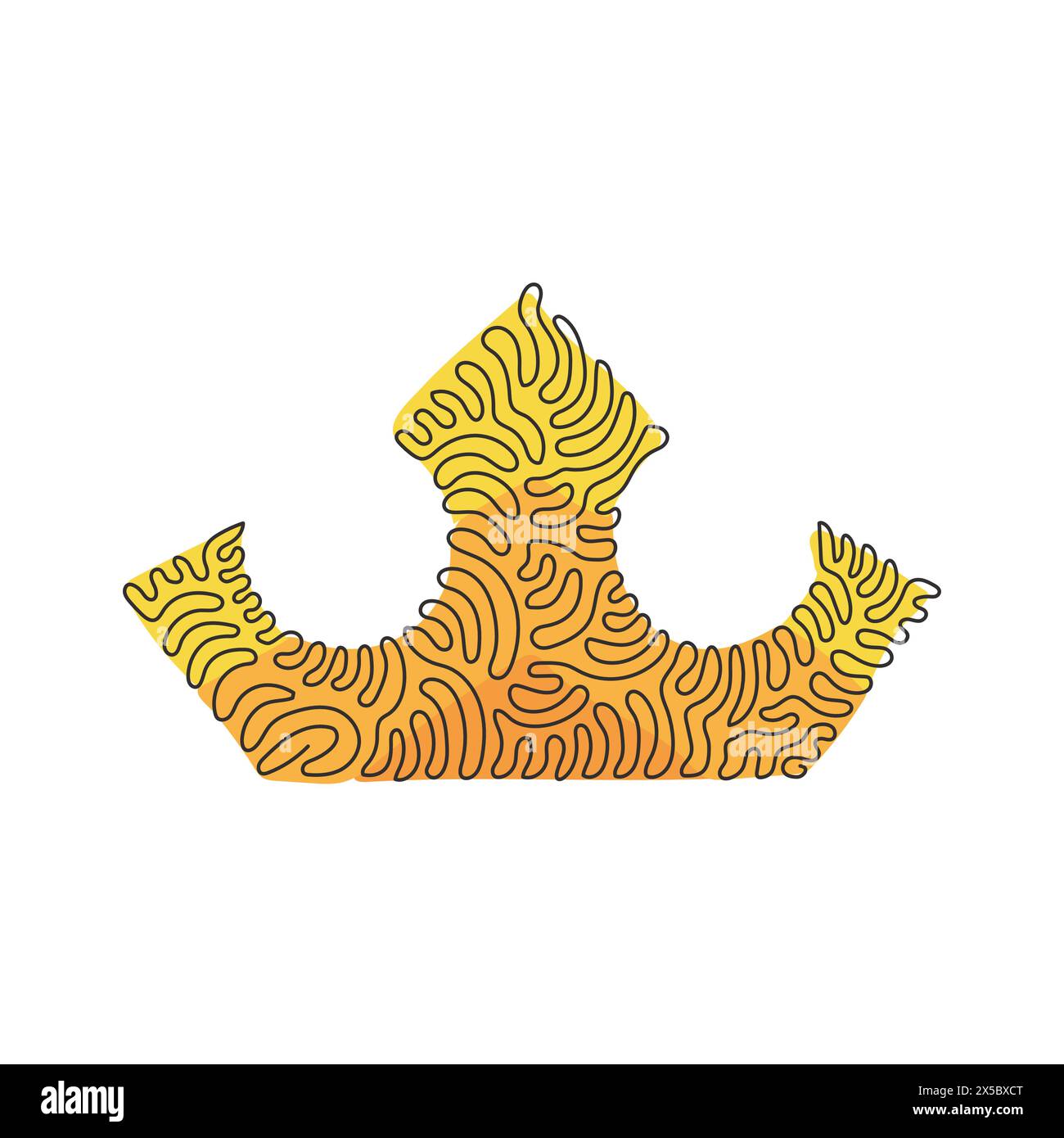 Single one line drawing weight icon. Bodybuilding tools vector graphic ...