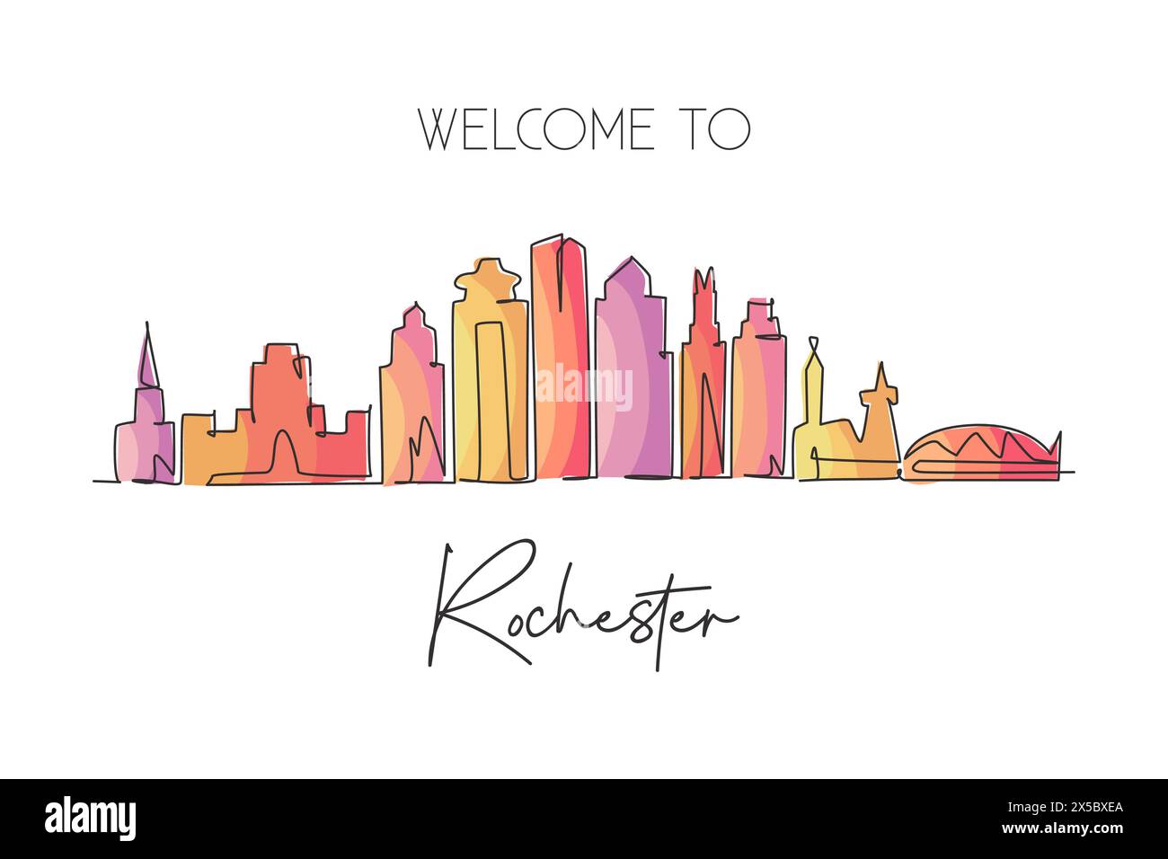 Beautiful panorama city river aerial Cut Out Stock Images & Pictures ...