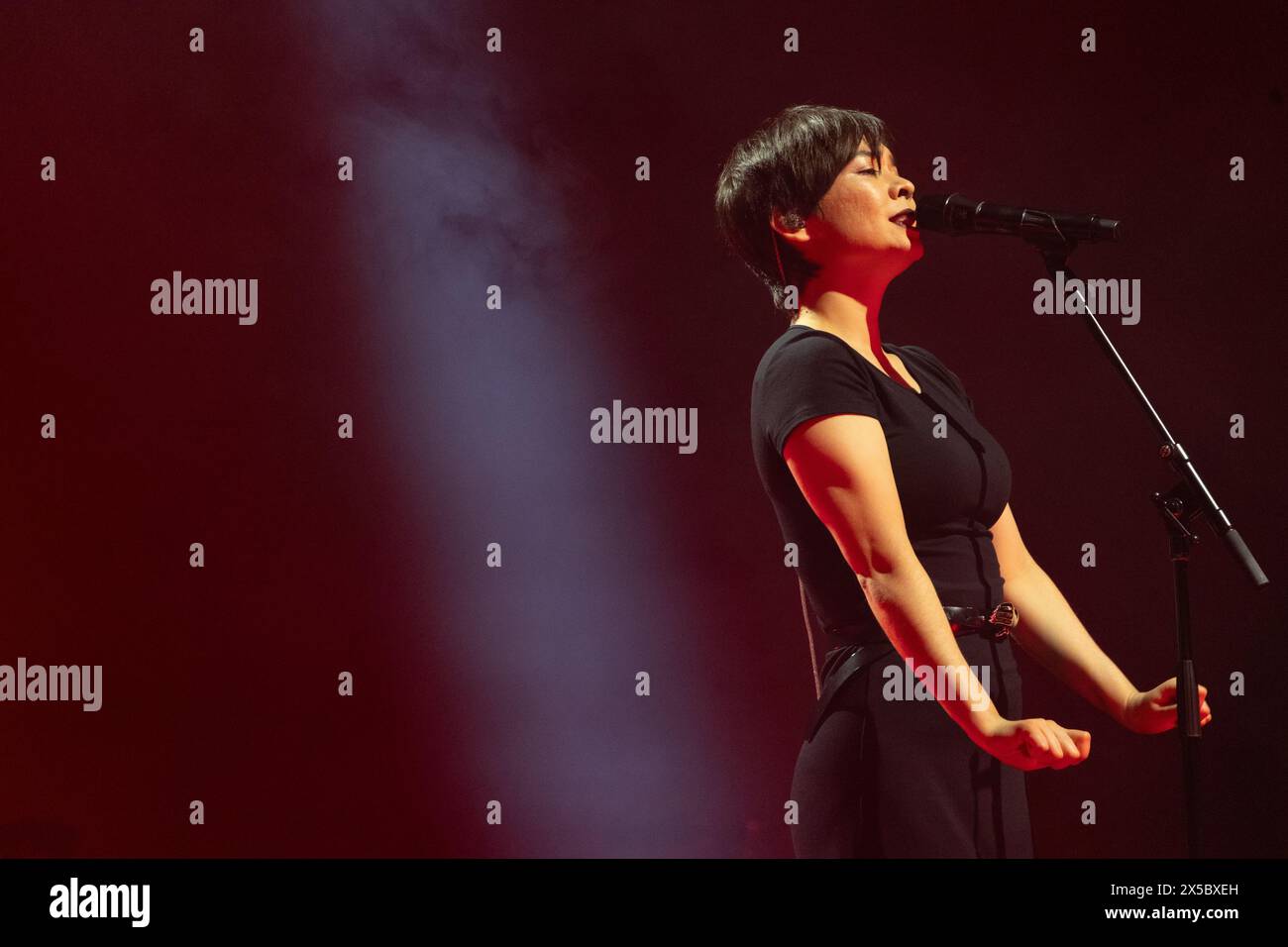 London, UK. May 8, 2024. US singer/songwriter Mitski performs at the ...