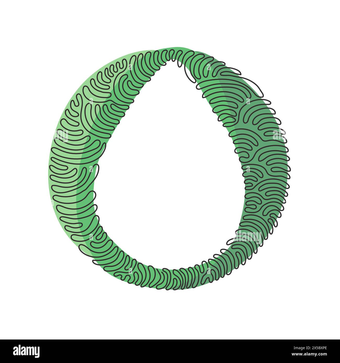 Continuous one line drawing magnifying glass or search icon. Flat ...