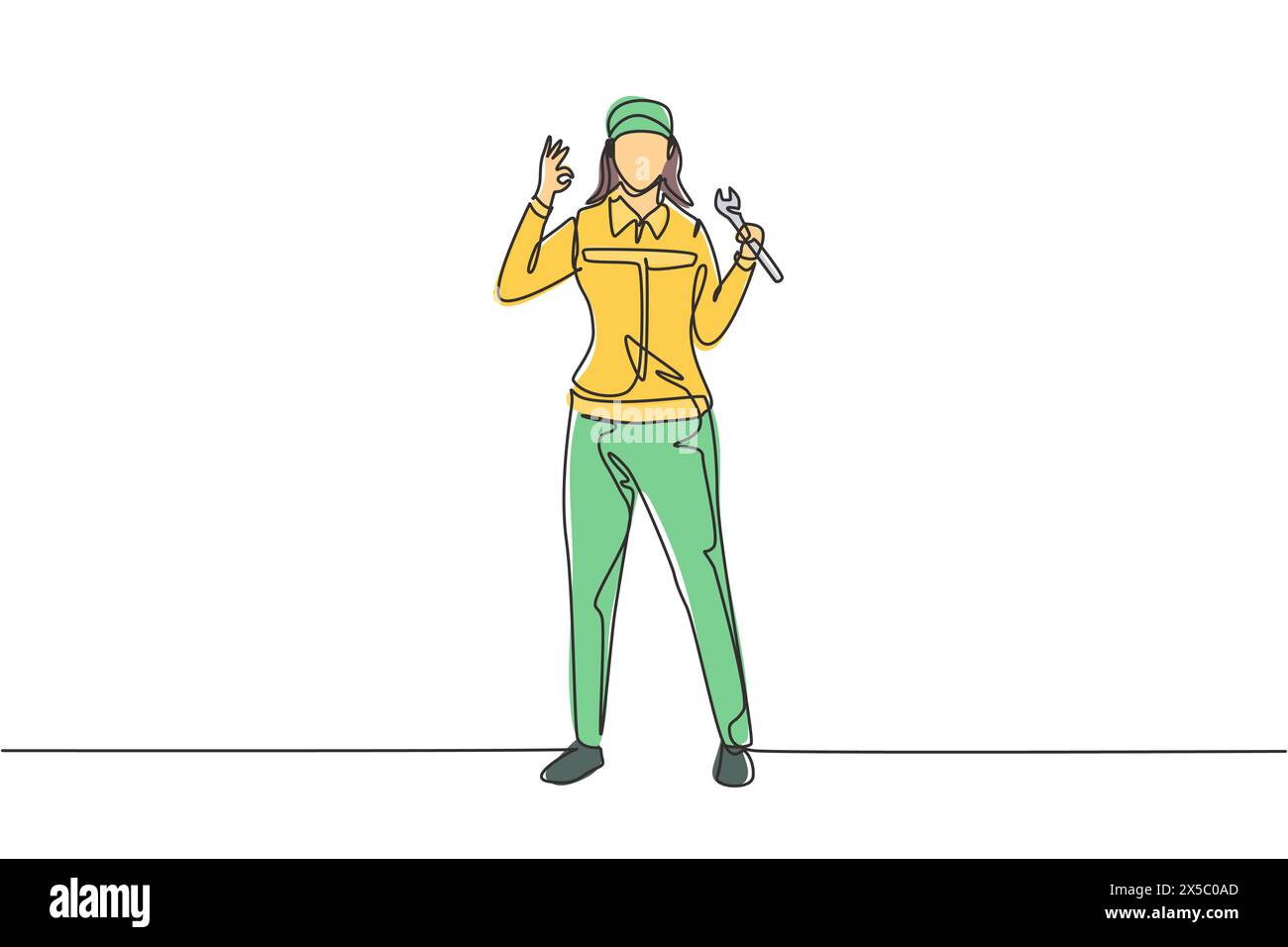 Perform maintenance Stock Vector Images - Alamy