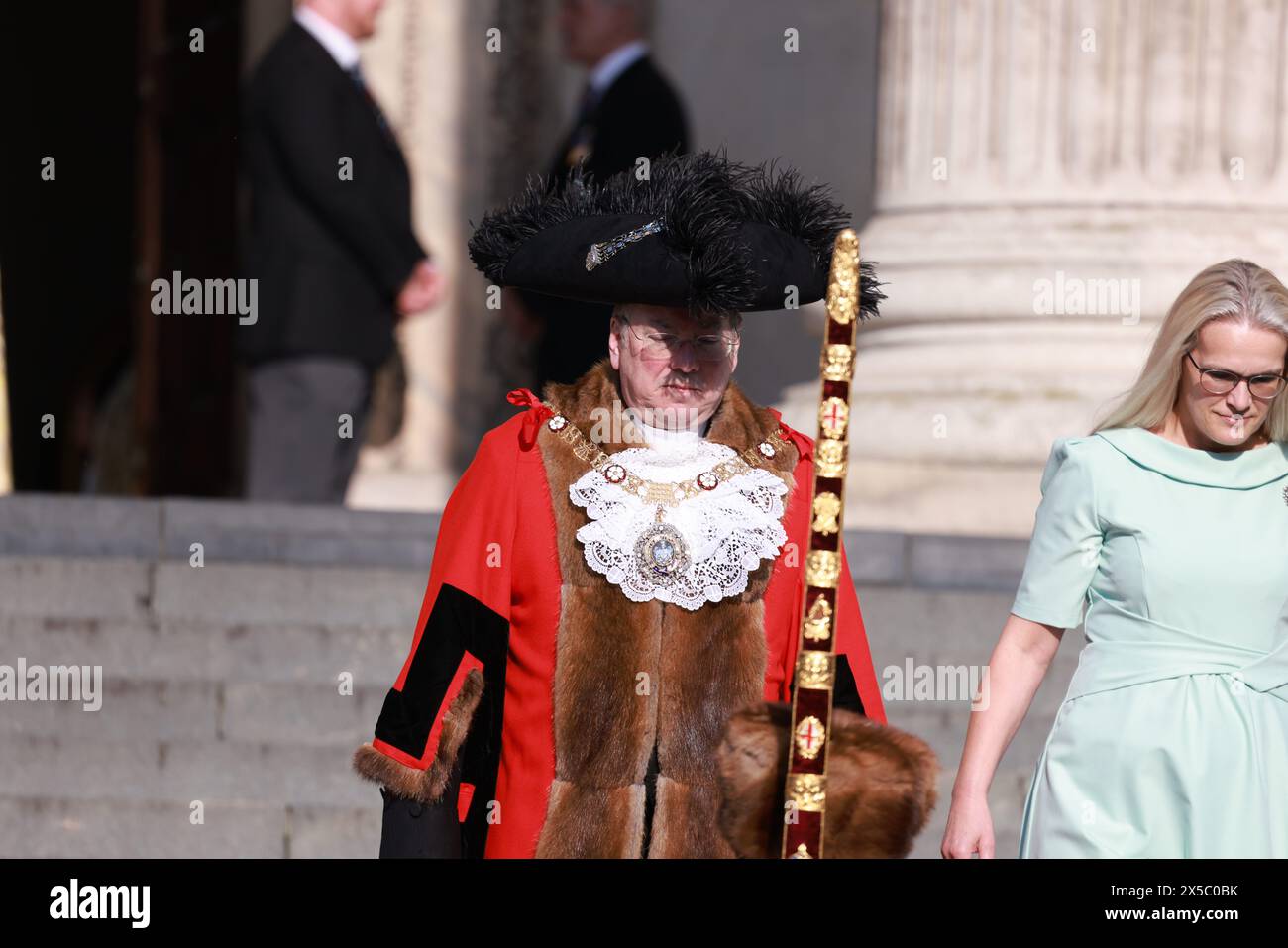 LONDON, ENGLAND - MAY 08: Michael Mainelli The Lord Mayor of the City ...