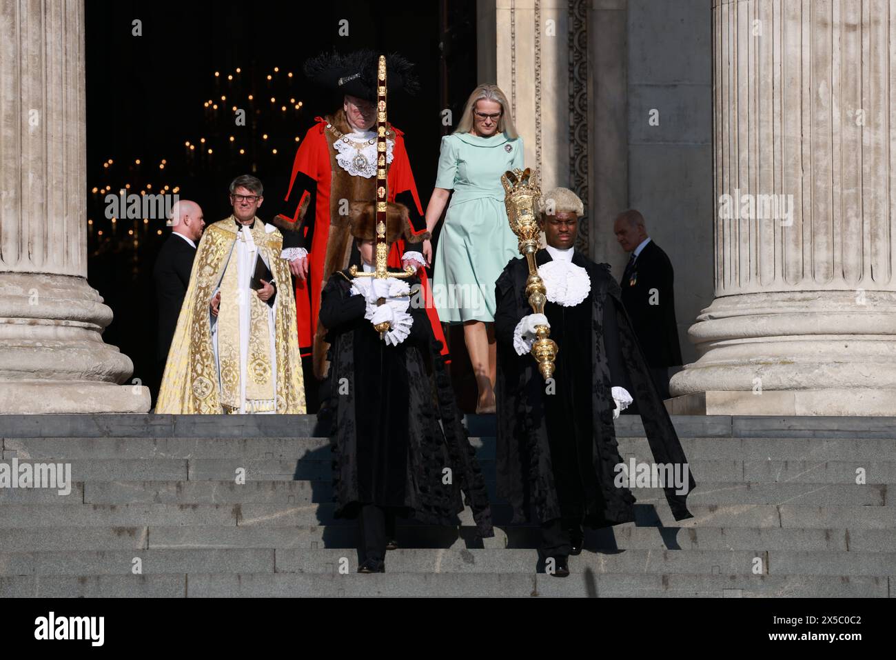 LONDON, ENGLAND - MAY 08: Michael Mainelli The Lord Mayor of the City ...