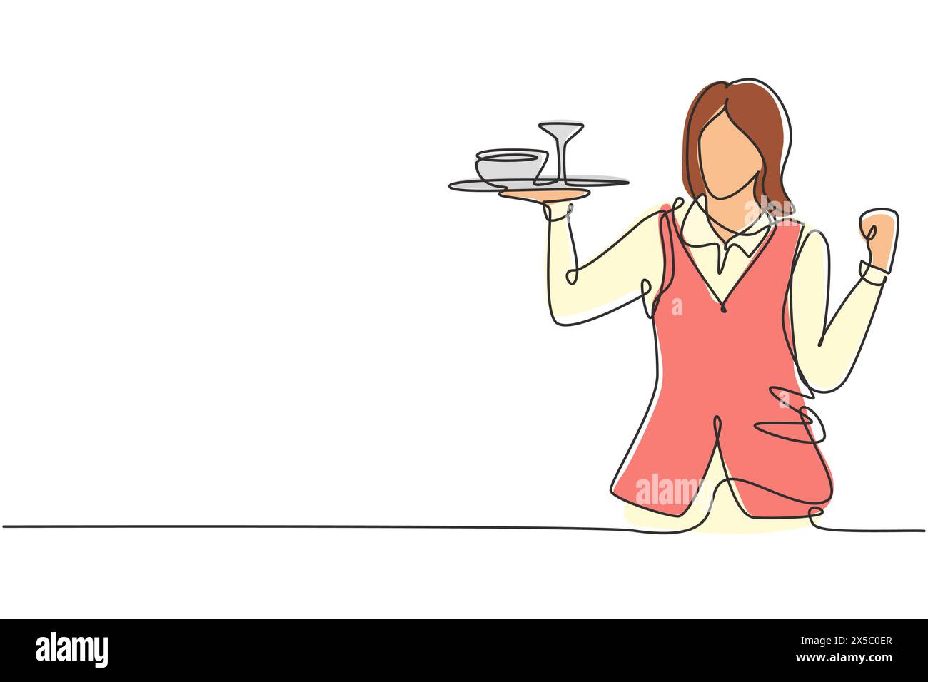 Lunch work cafeteria Stock Vector Images - Alamy