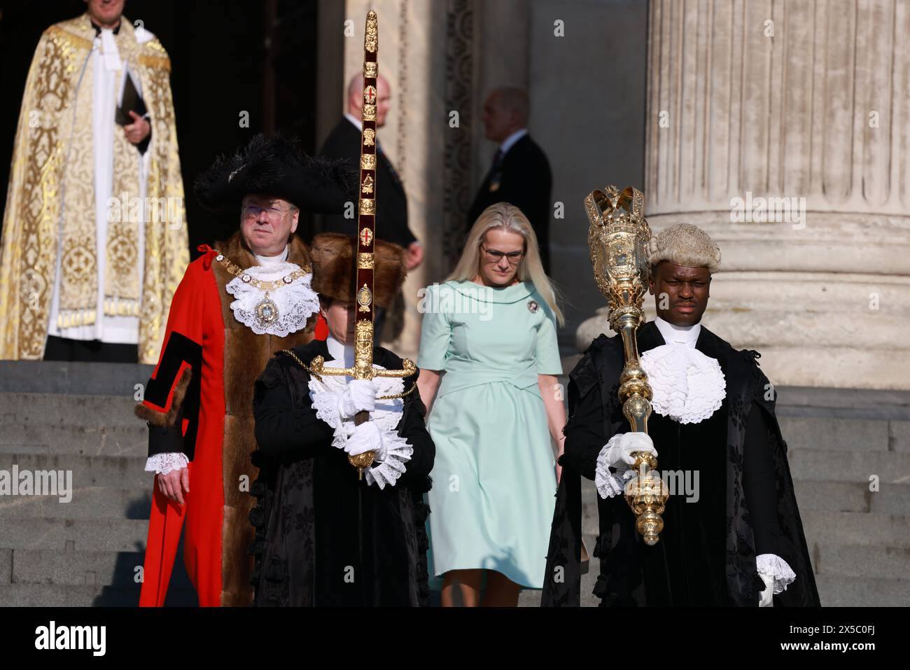 LONDON, ENGLAND - MAY 08: Michael Mainelli The Lord Mayor of the City ...