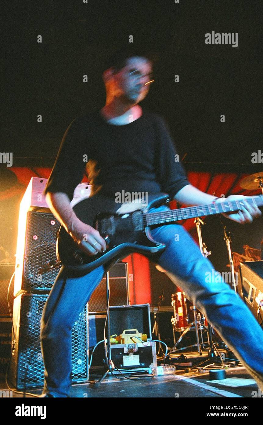 Steve Albini of Shellac, All Tomorrow's Parties 28th March 2004 Stock ...