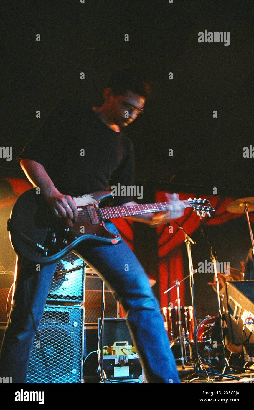 Steve Albini of Shellac, All Tomorrow's Parties 28th March 2004 Stock ...