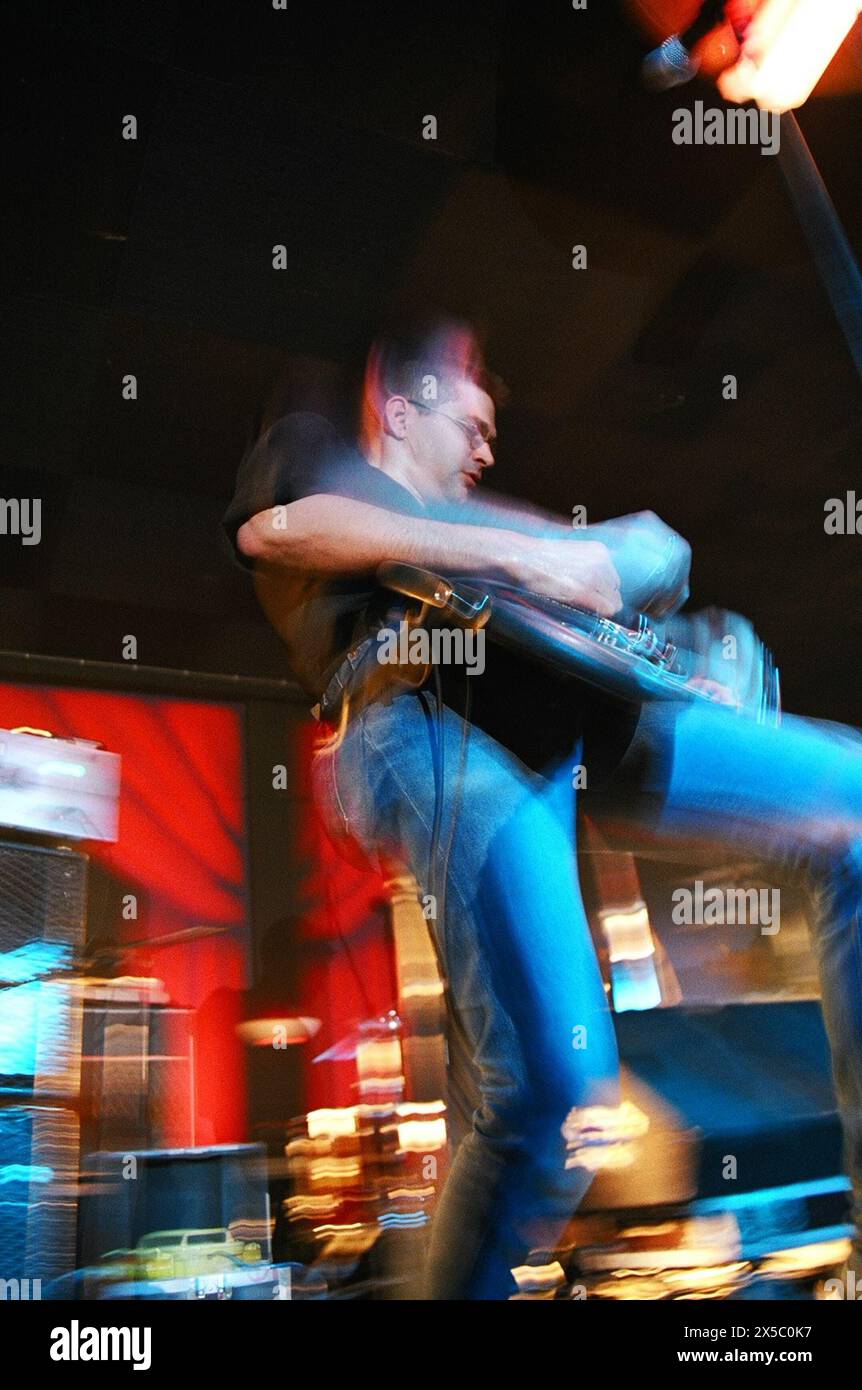 Steve Albini of Shellac, All Tomorrow's Parties 28th March 2004 Stock ...