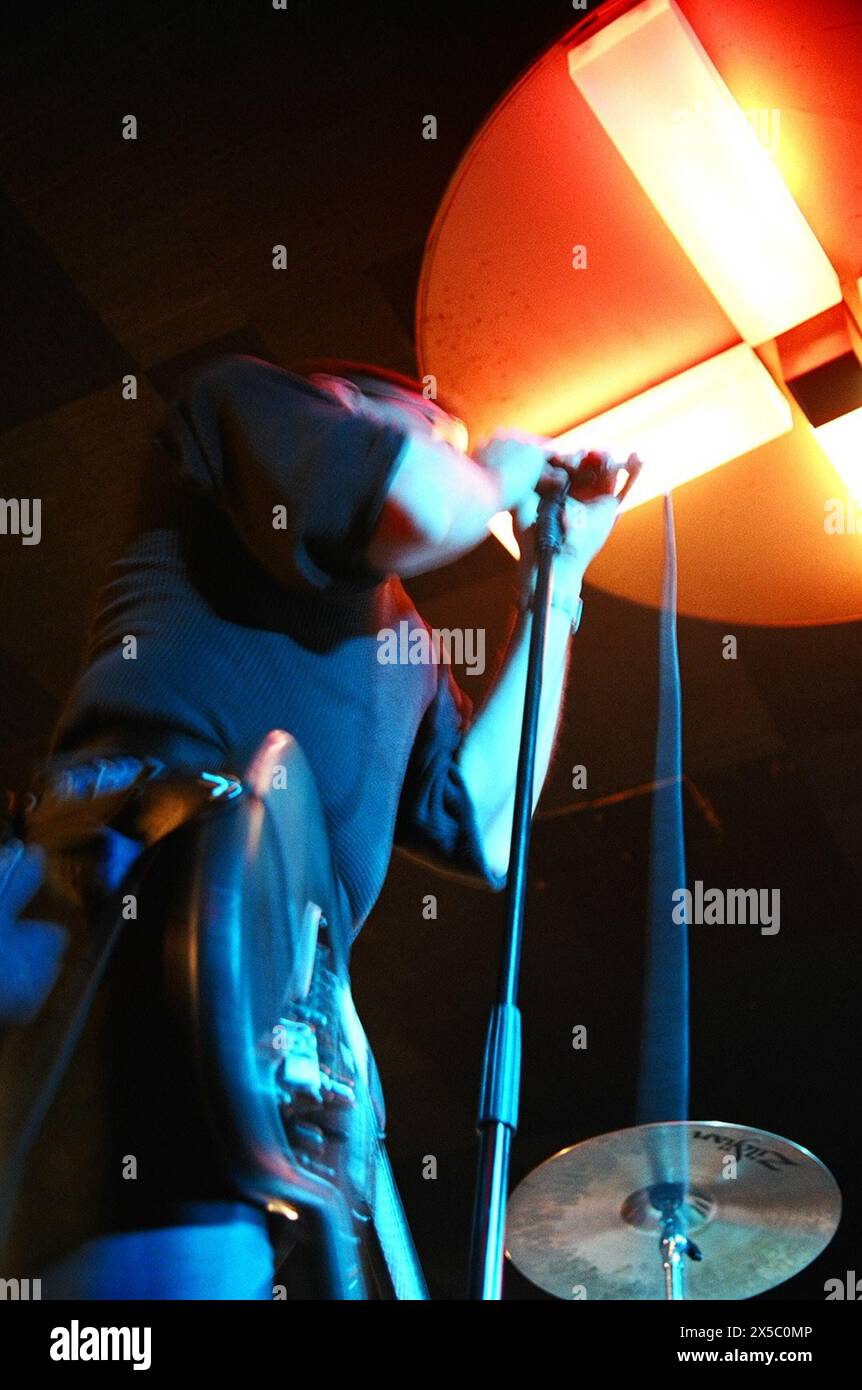 Steve Albini of Shellac, All Tomorrow's Parties 28th March 2004 Stock ...