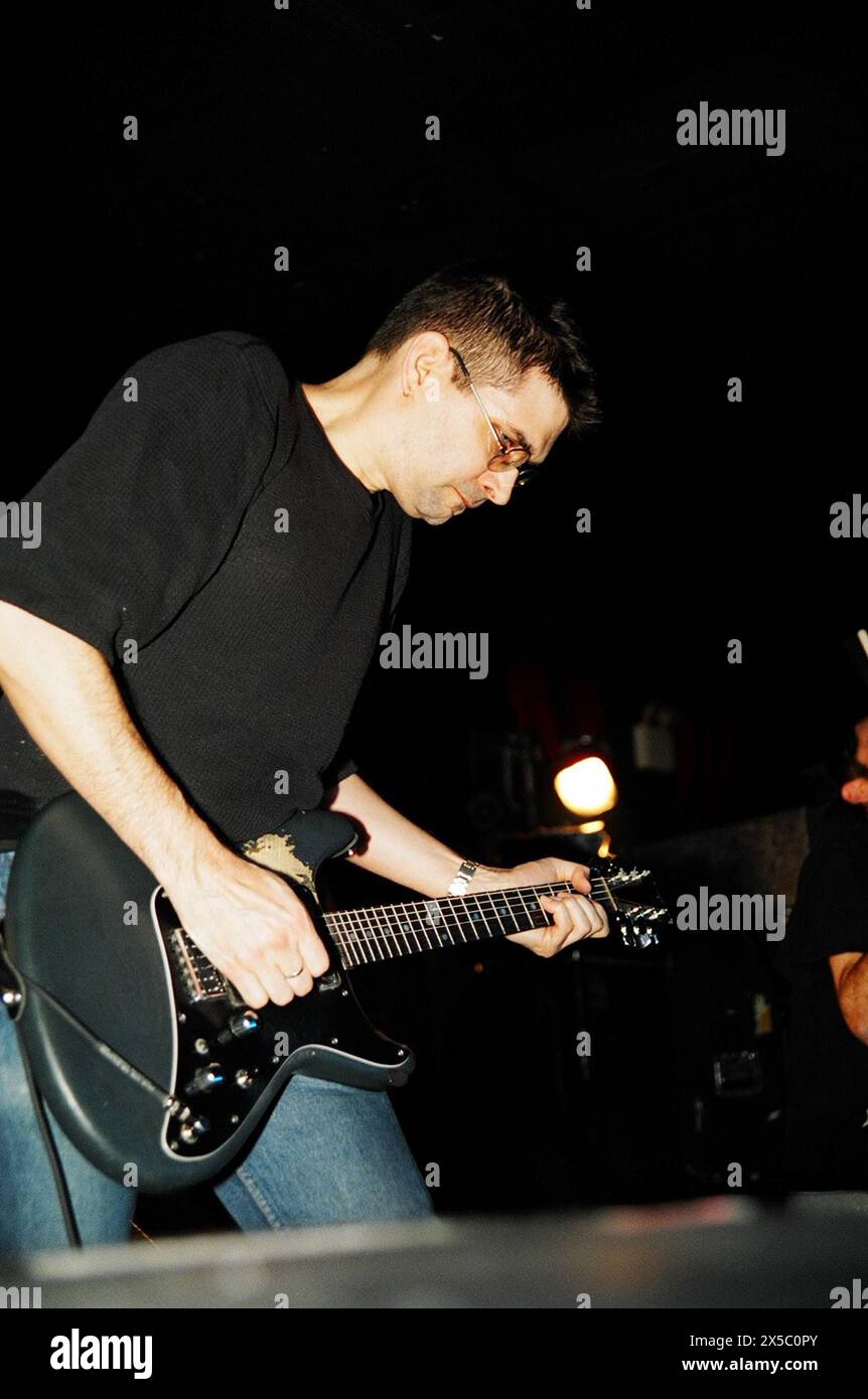Steve Albini of Shellac, All Tomorrow's Parties 28th March 2004 Stock ...