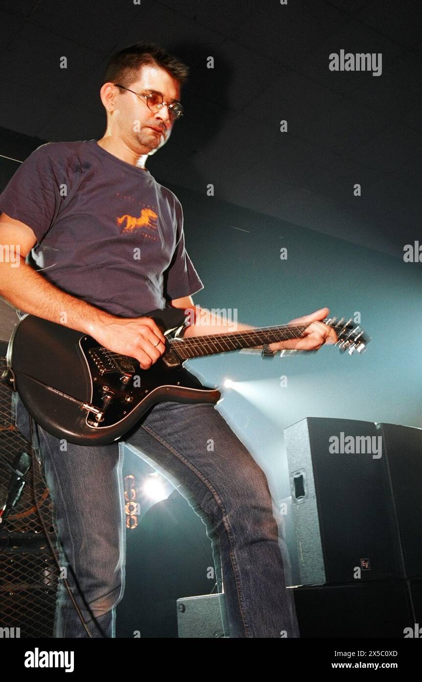 Steve Albini of Shellac, All Tomorrow's Parties 28th March 2004 Stock ...