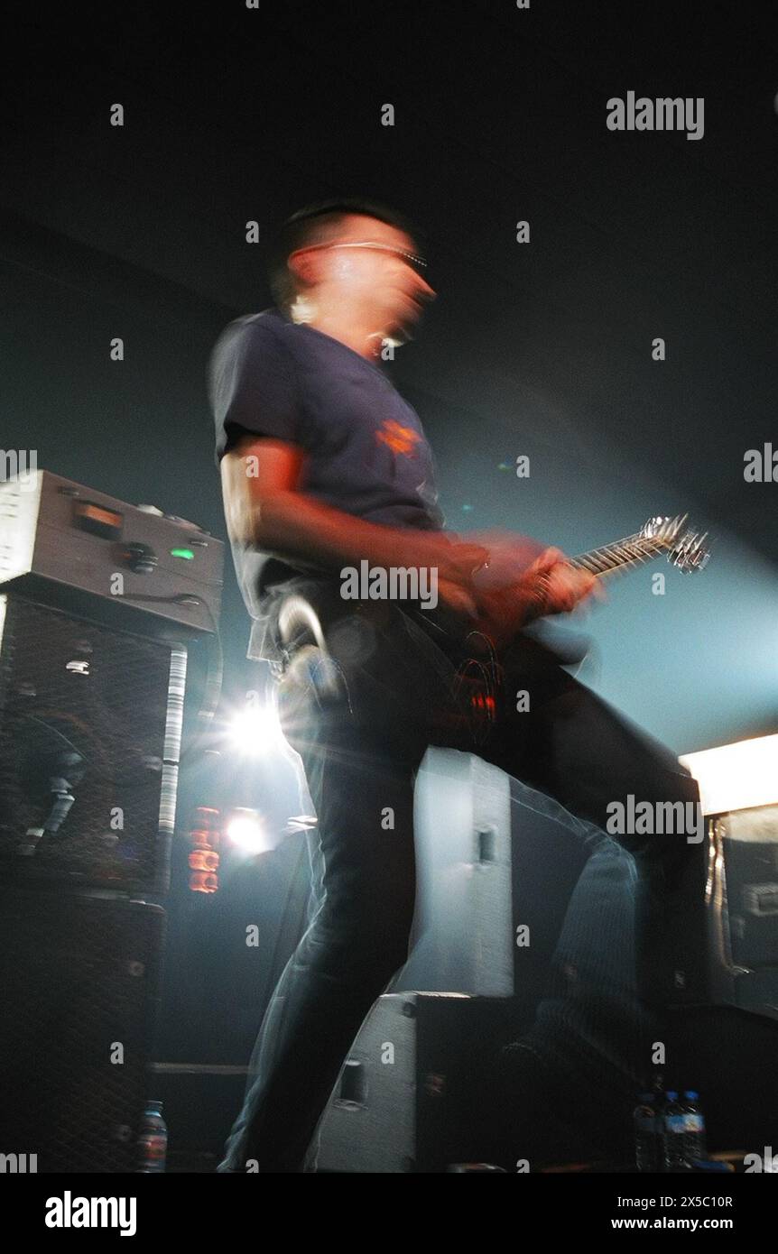 Steve Albini of Shellac, All Tomorrow's Parties 28th March 2004 Stock ...