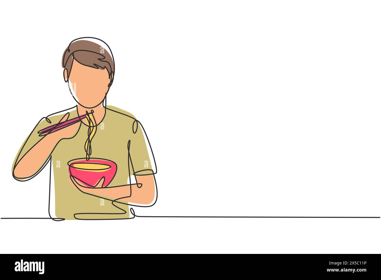 People enjoy meal Stock Vector Images - Alamy