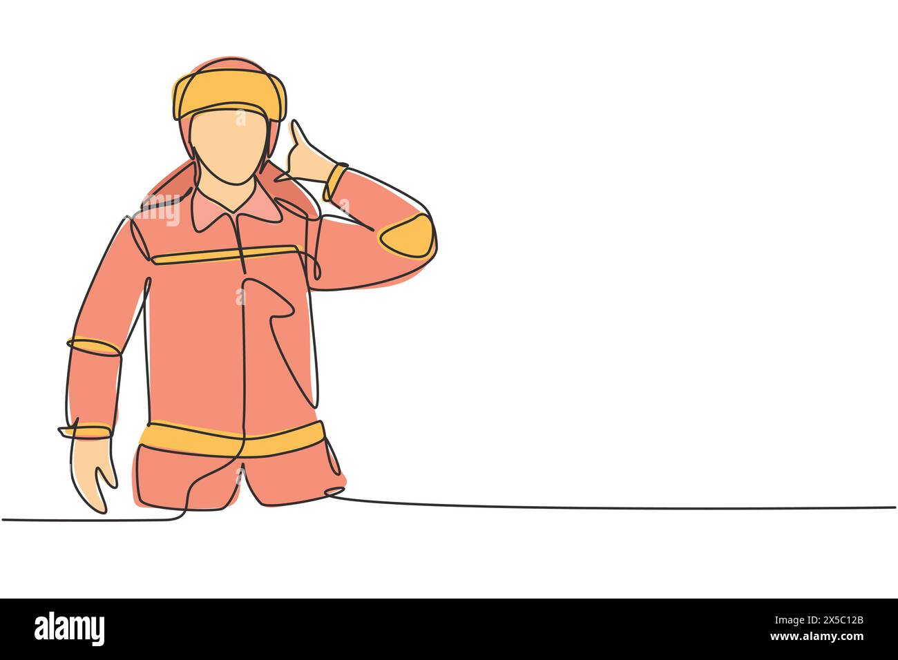 Emergency call modern design Stock Vector Images - Alamy