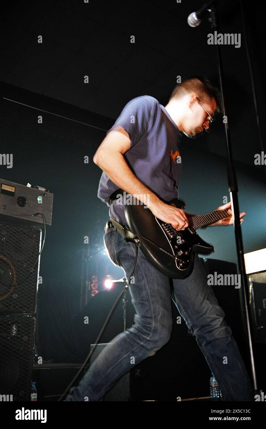 Steve Albini of Shellac, All Tomorrow's Parties 28th March 2004 Stock ...