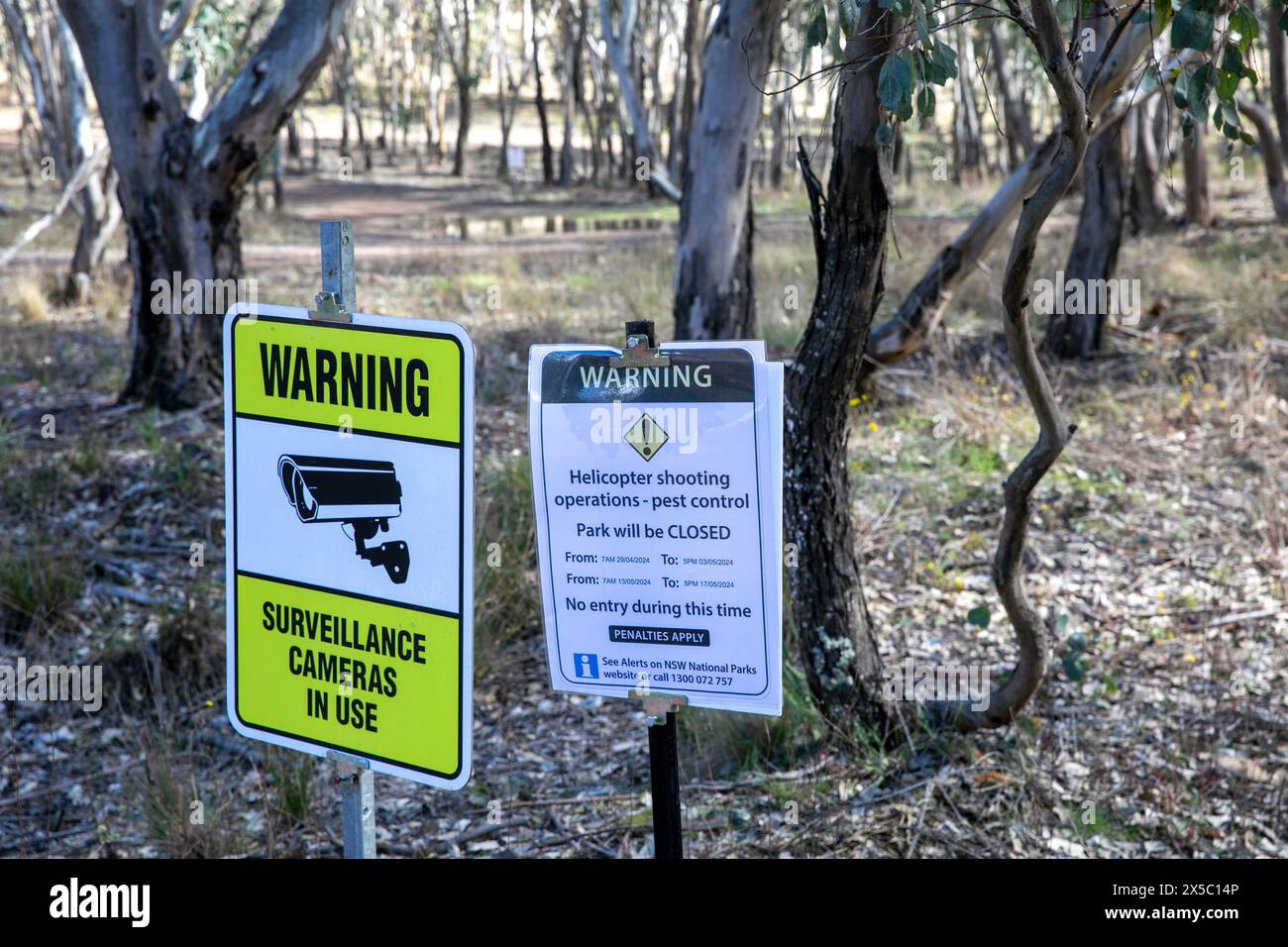 Warning of Helicopter aerial shooting of wild animals for pest control ...