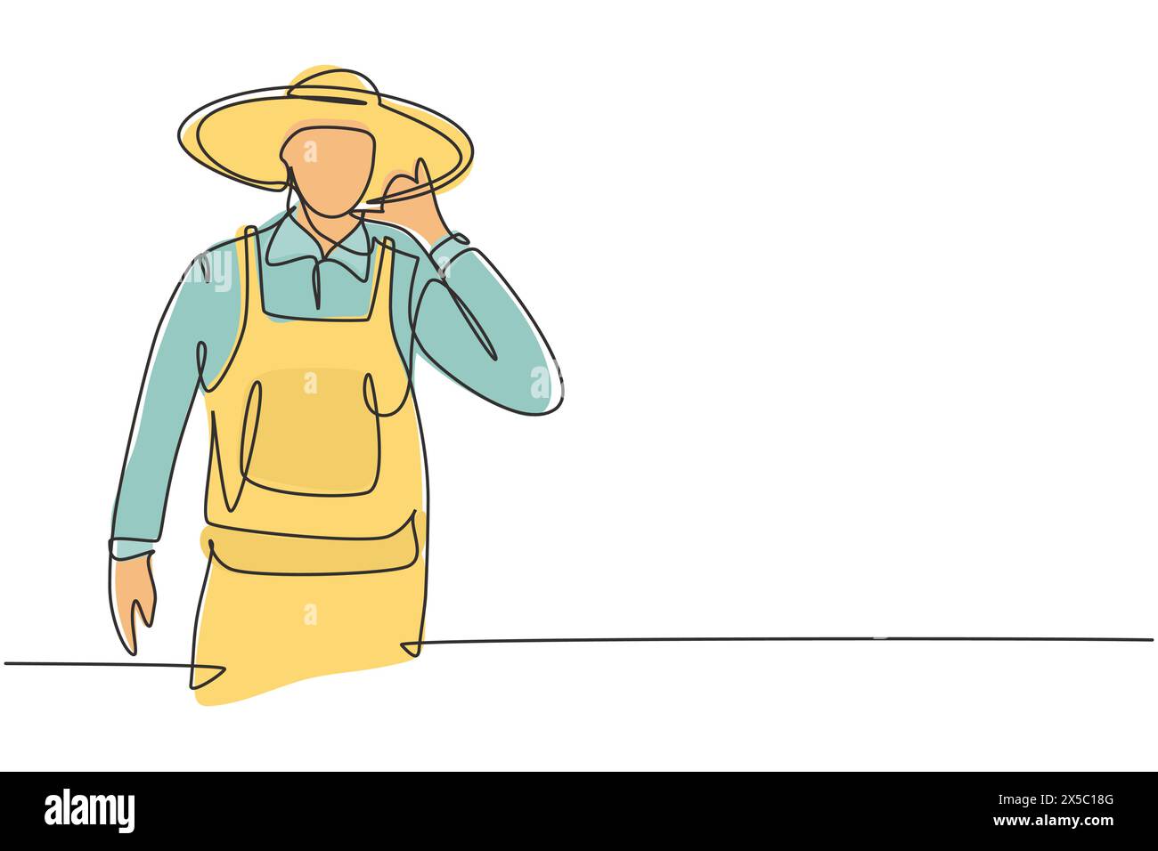 Agricultural season continuous Stock Vector Images - Alamy