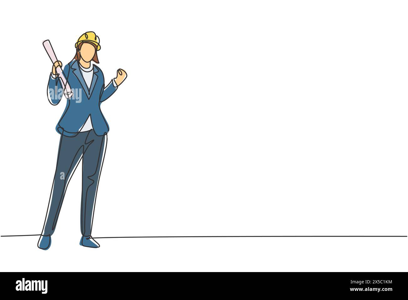 Female industry professional wearing Stock Vector Images - Alamy