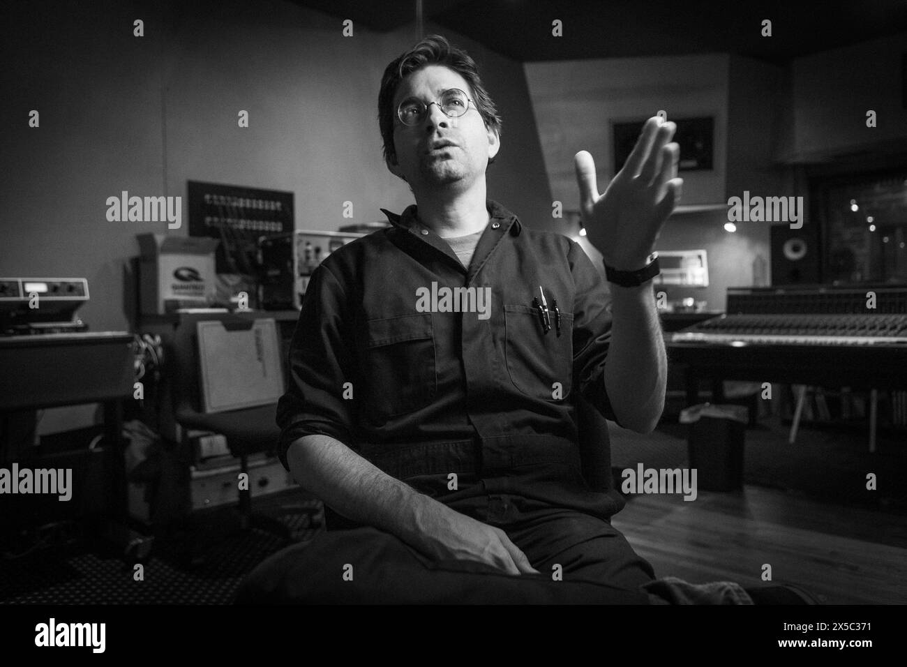 Steve albini shellac Black and White Stock Photos & Images - Alamy