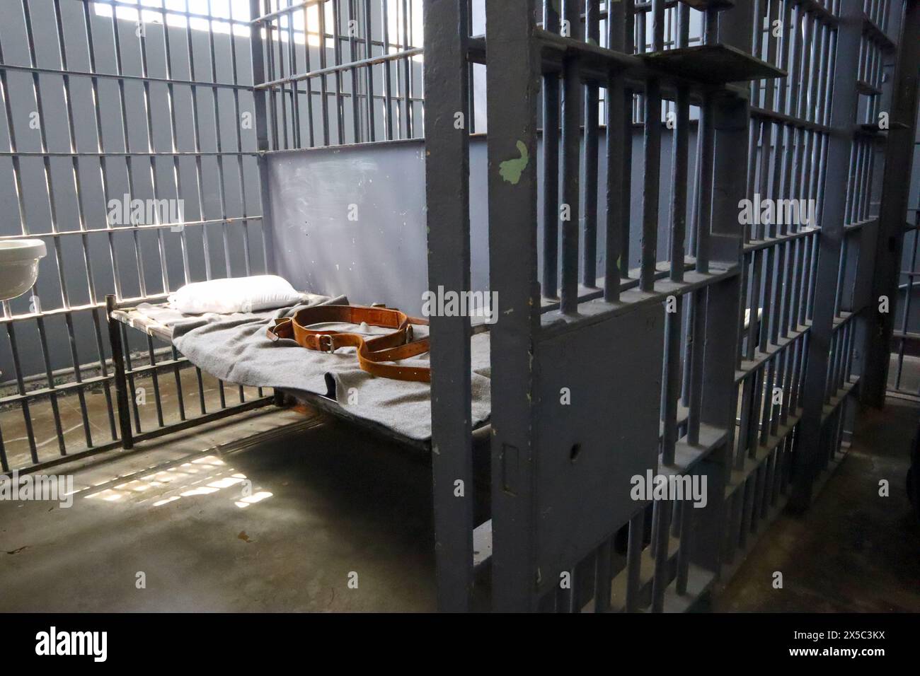 Penitentiary Prison Jail, view inside a cell Stock Photo - Alamy