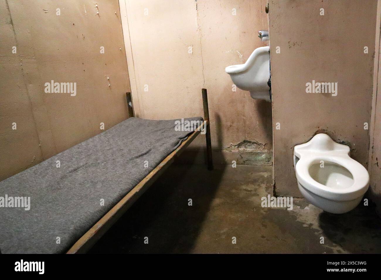 Penitentiary Prison Jail, view inside a cell Stock Photo - Alamy