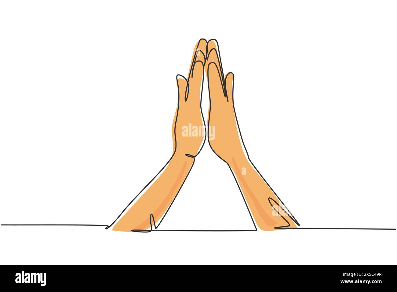 Continuous one line drawing hands icons and symbols. Emoji hand icons ...