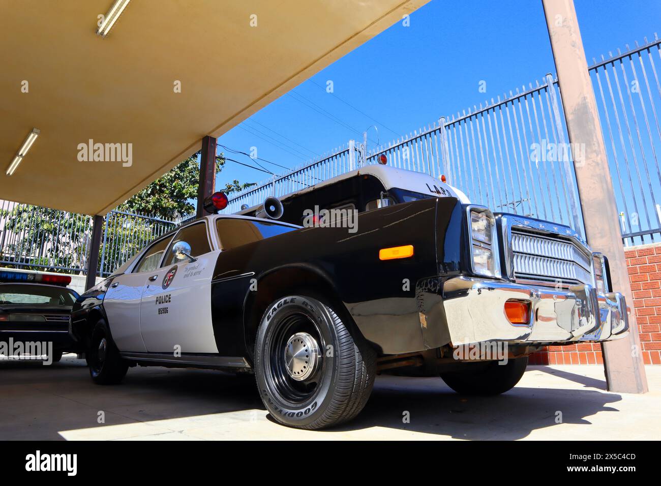 Exhibition of Police vehicles at the LAPD Los Angeles Police Museum ...