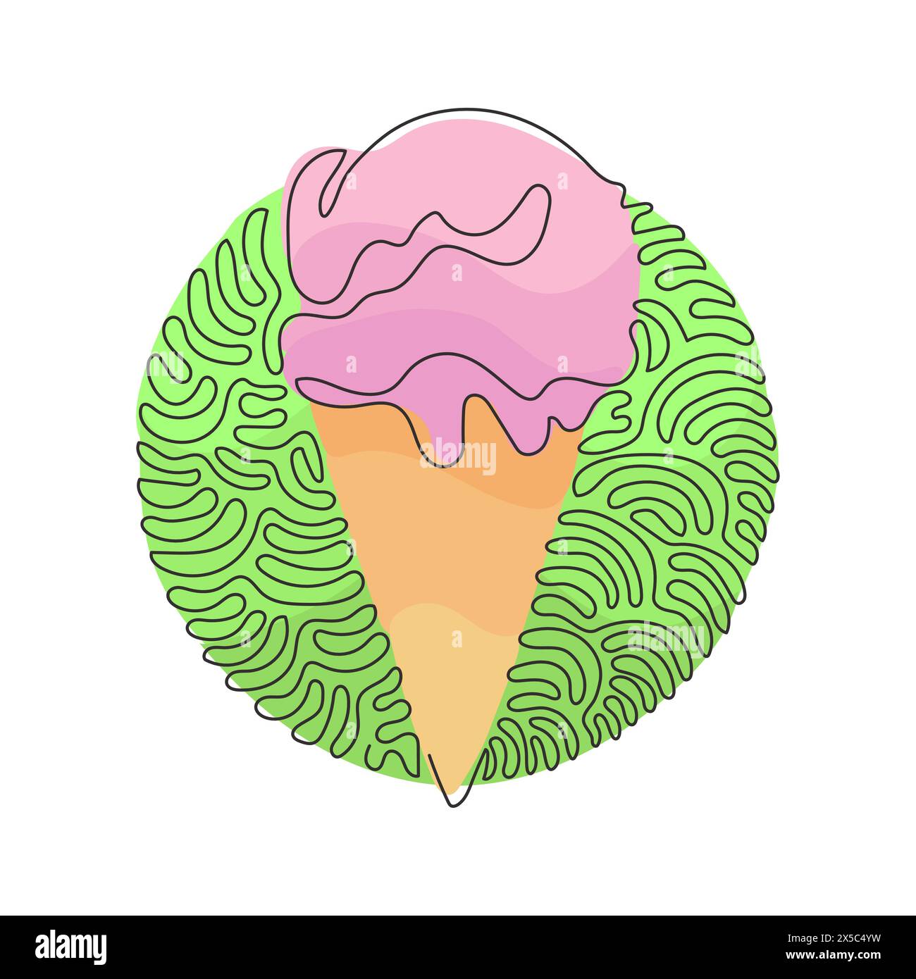 Tasty sweet desserts in Stock Vector Images - Alamy