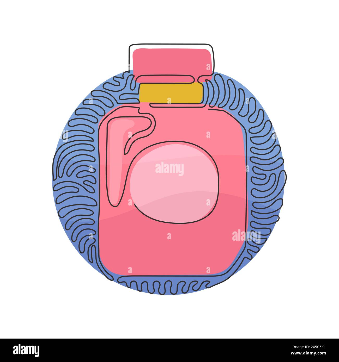 Continuous line drawing scented Stock Vector Images - Alamy