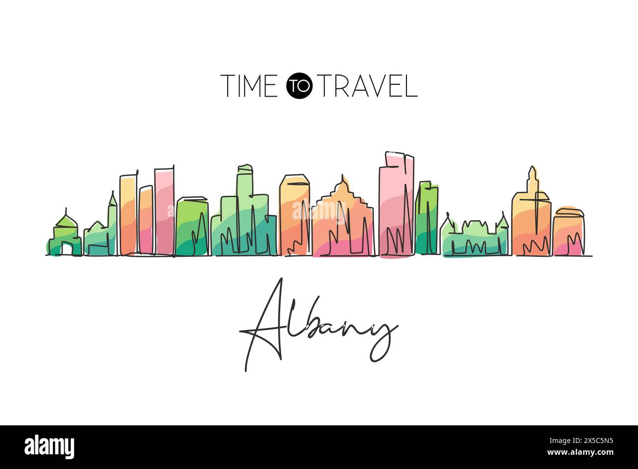 One world new york Stock Vector Images - Alamy