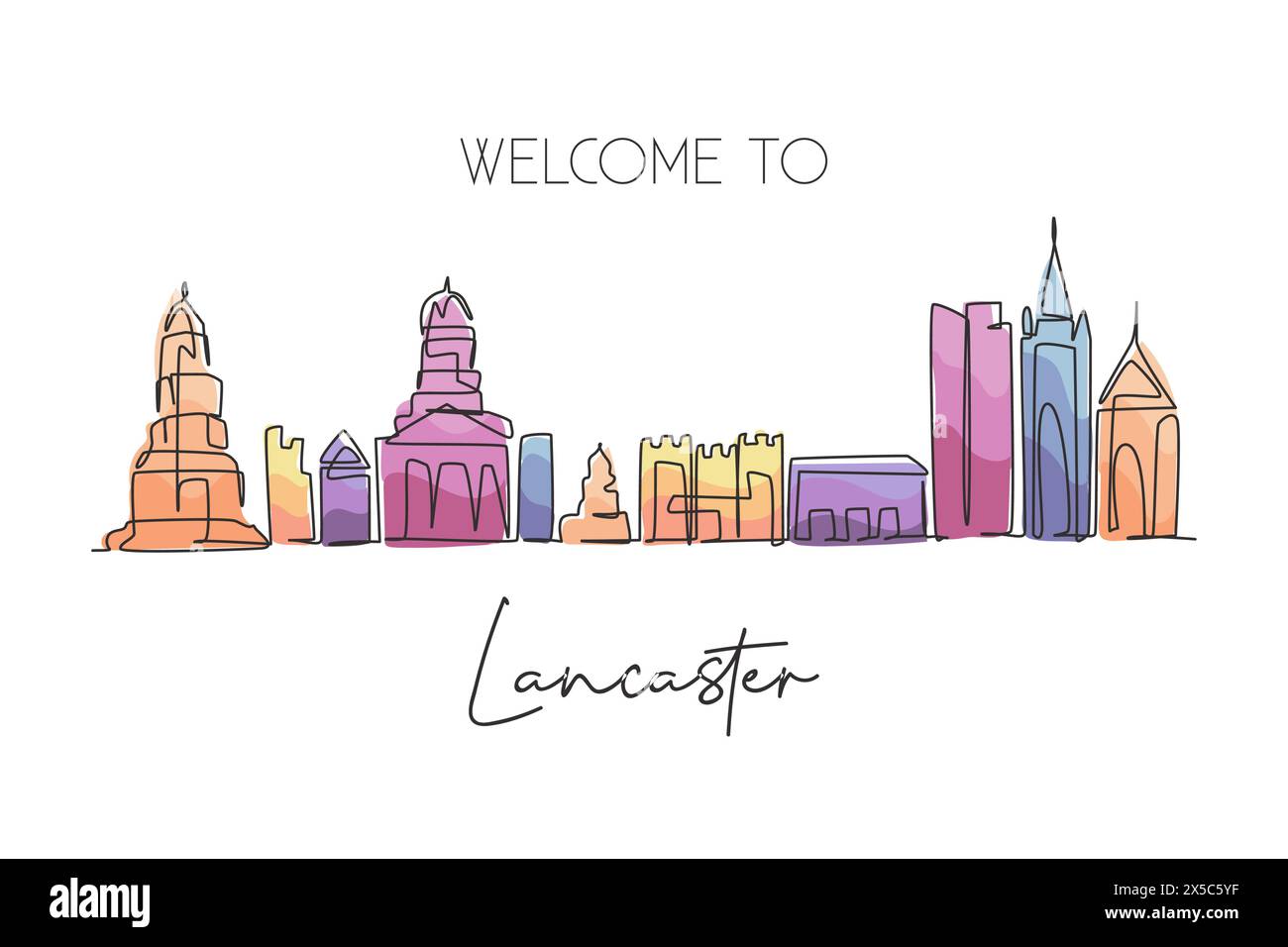 Historical vacation destination Stock Vector Images - Alamy