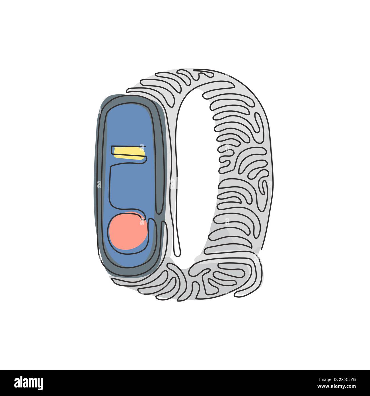 Drawing black smart watch Cut Out Stock Images & Pictures - Alamy