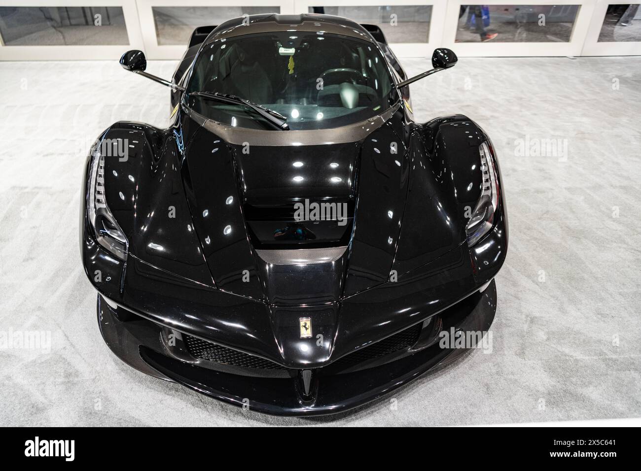 New York City, USA - March 27, 2024: 2015 Ferrari LaFerrari Aperta ...