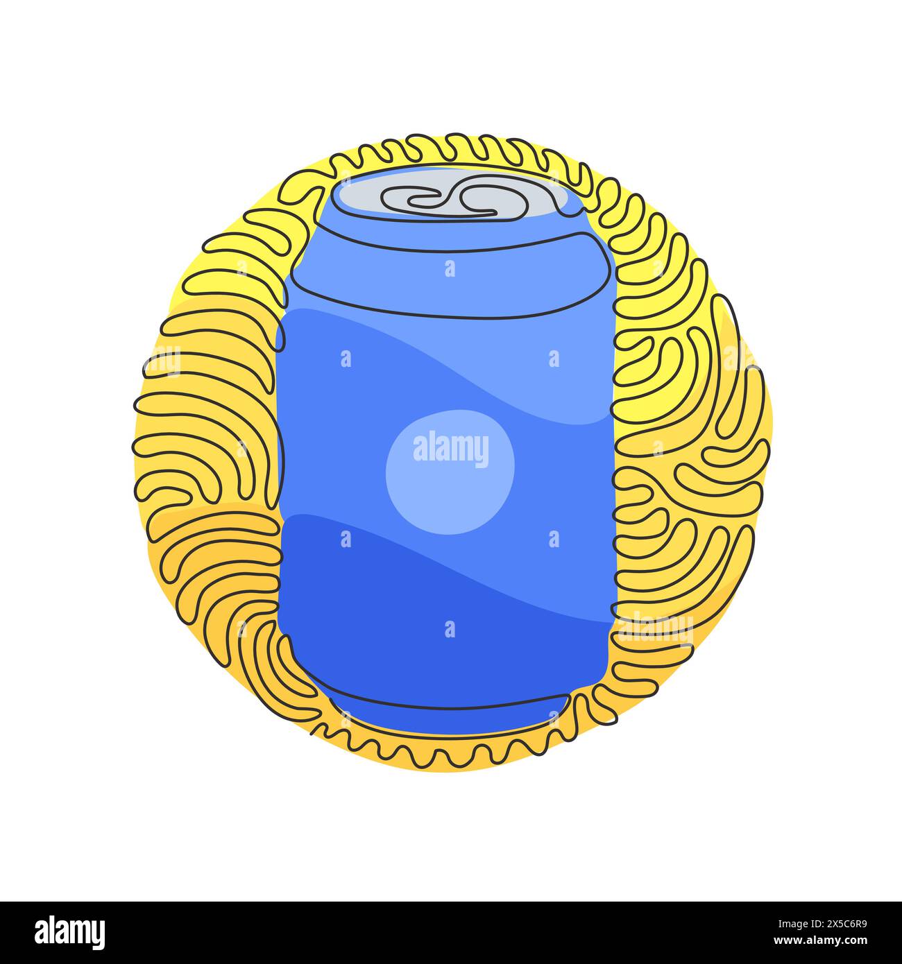 Single one line drawing cola soda in aluminum can. Cold soft drink to ... Single one line drawing cola soda in aluminum can. Cold soft drink to ...