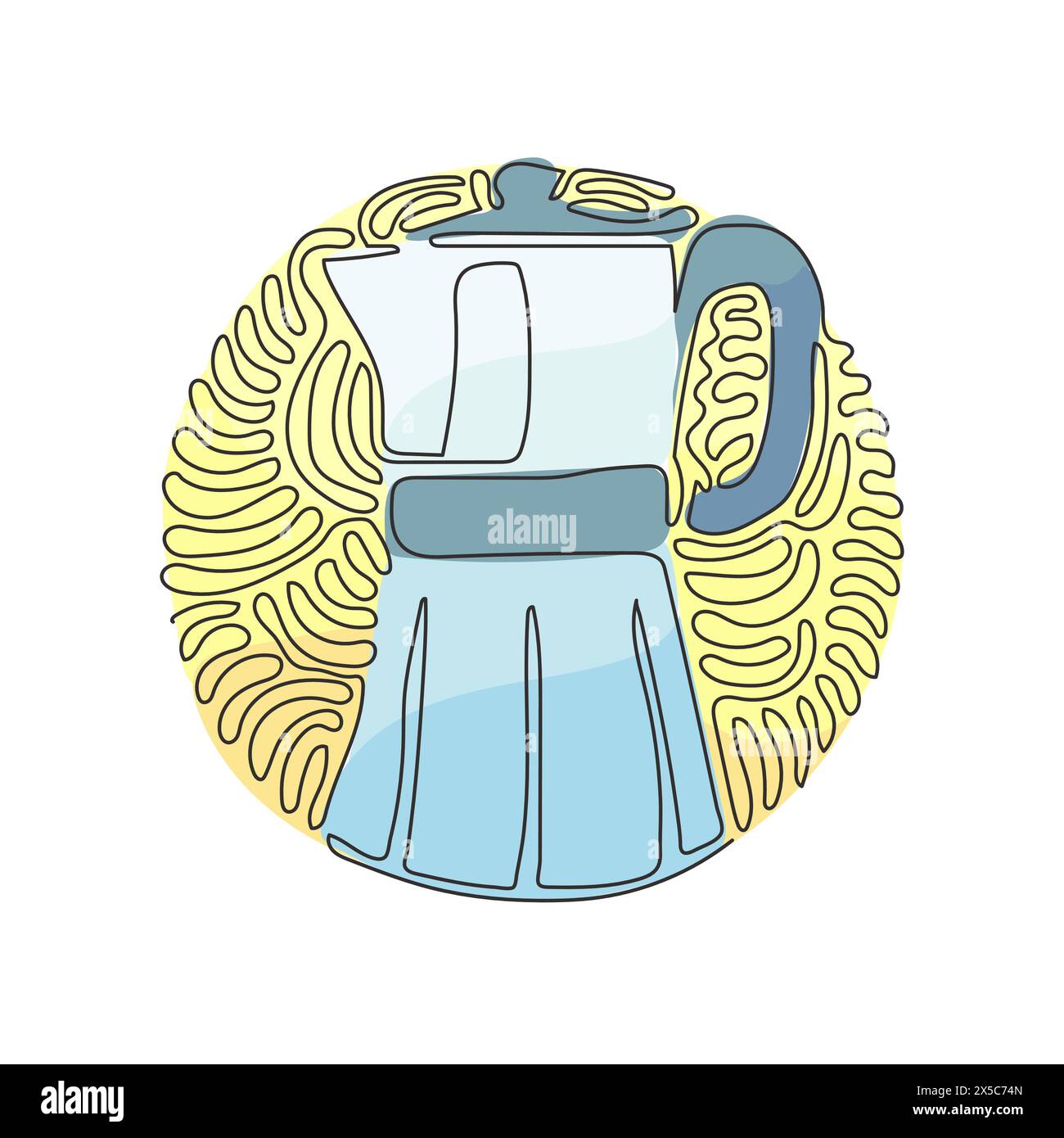 Moka express espresso Stock Vector Images - Alamy