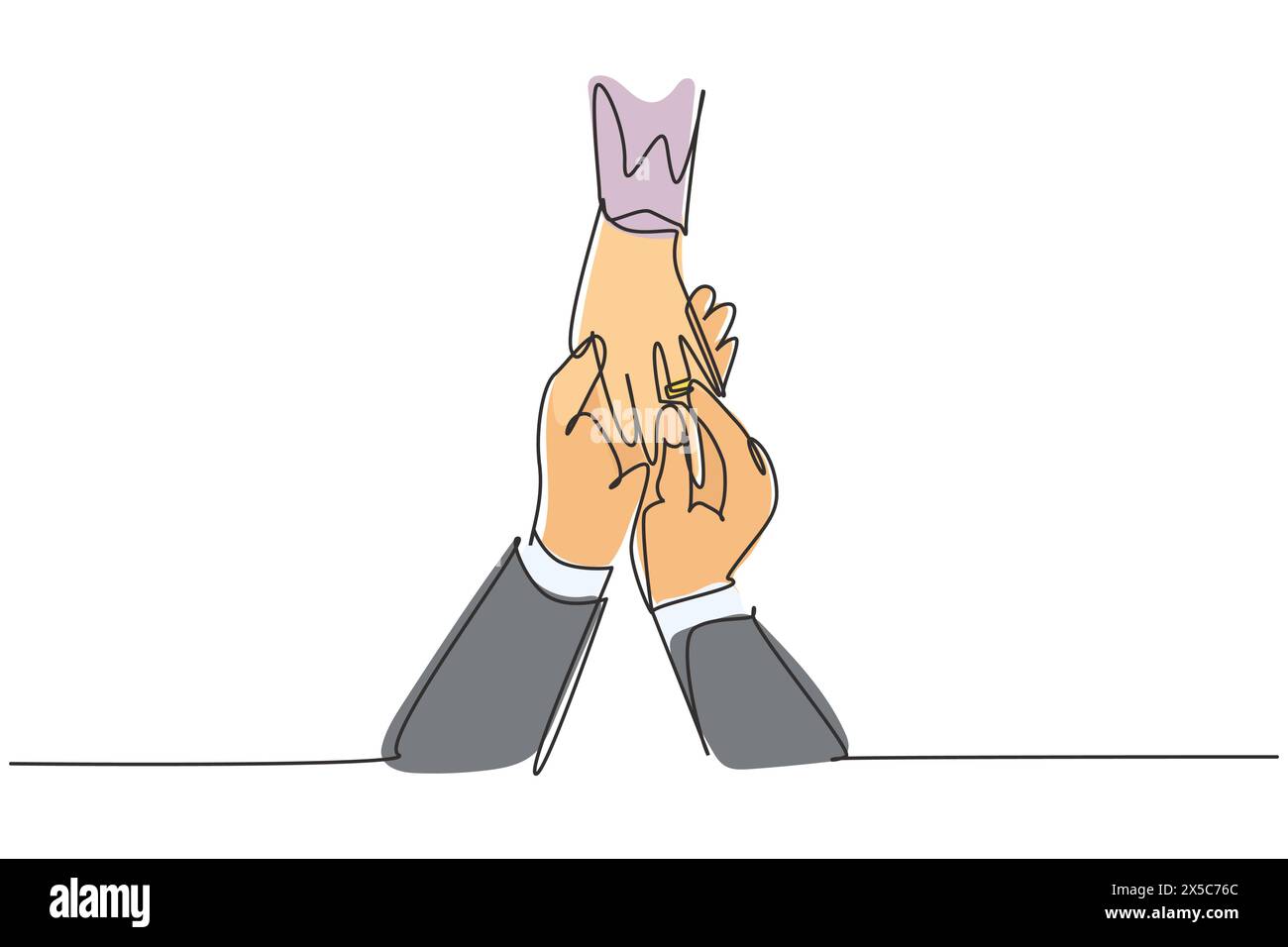 Marriage vow vector vectors hi-res stock photography and images - Alamy