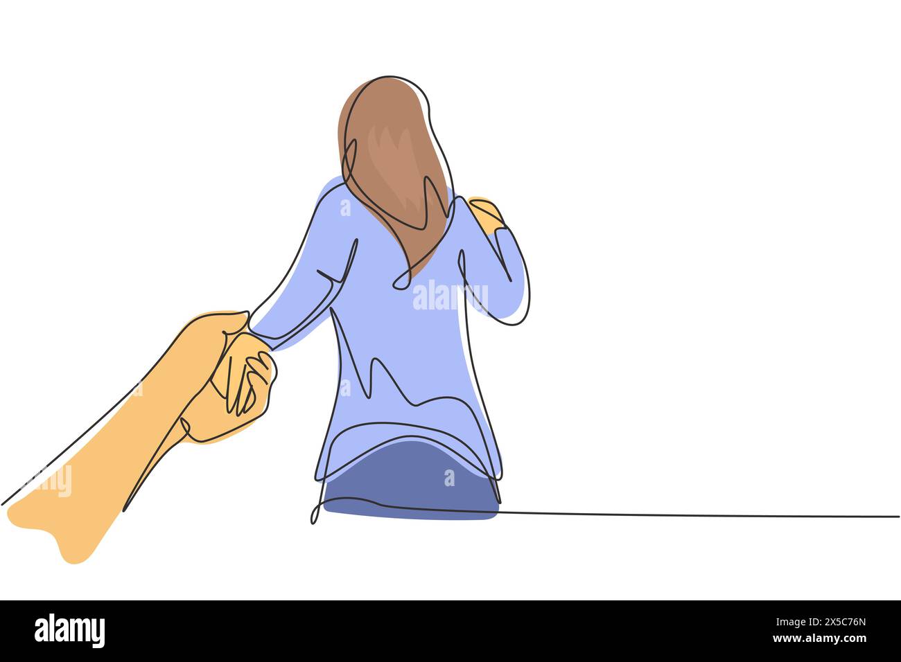 Faithful husband Stock Vector Images - Alamy