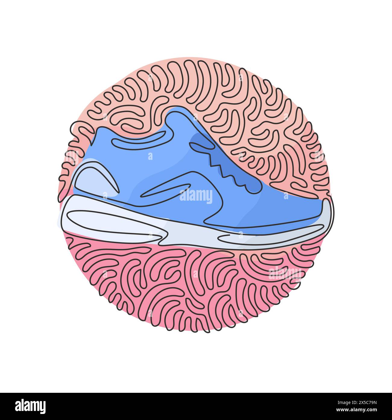 Cross training shoe Stock Vector Images - Alamy