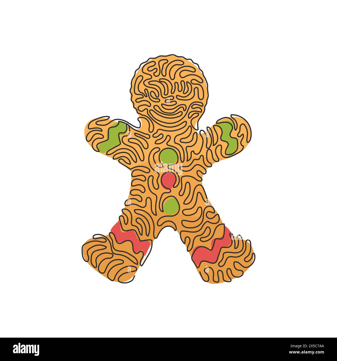 New years holiday dessert Stock Vector Images - Alamy