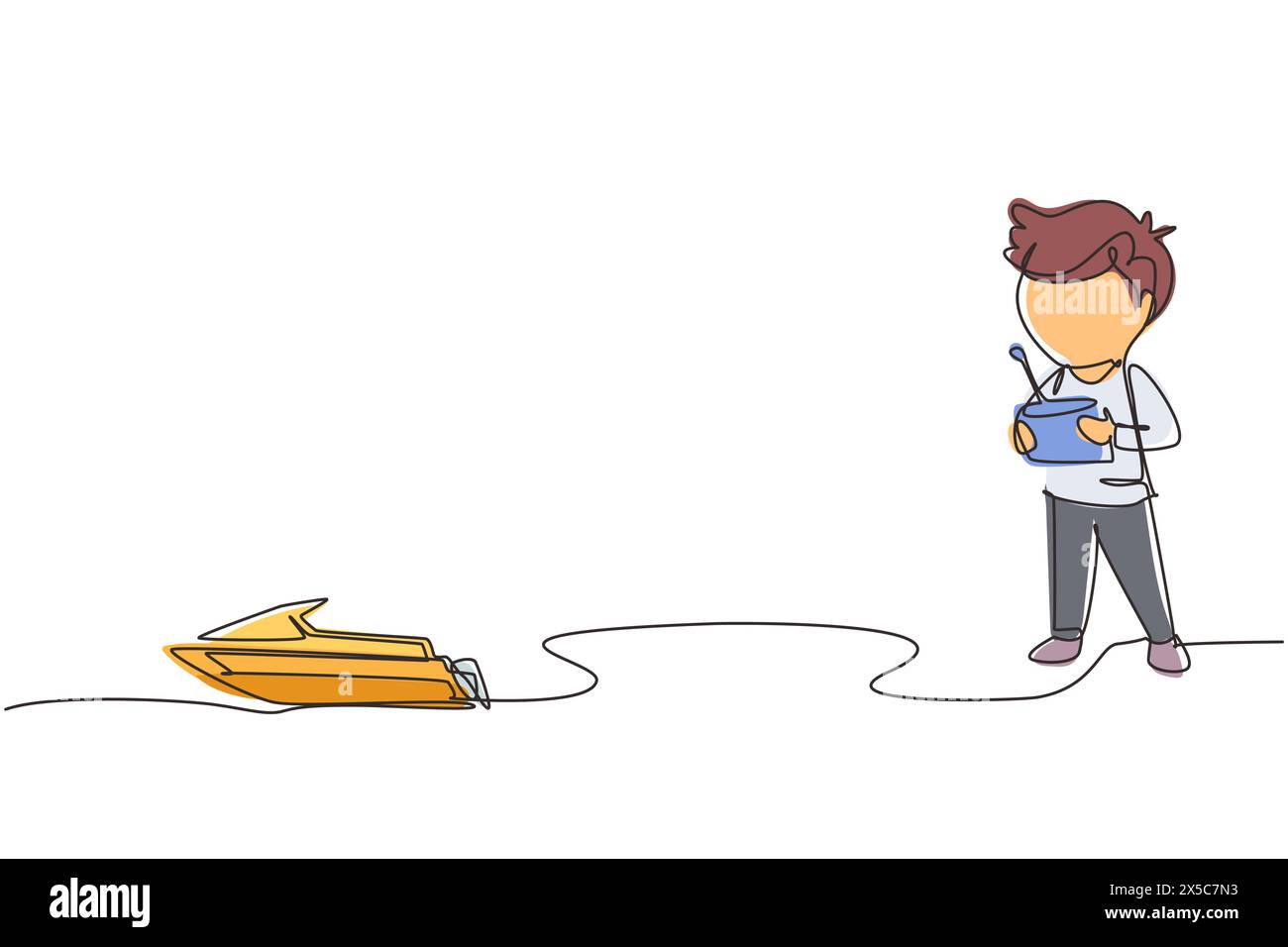 Smart kids cute boy Stock Vector Images - Alamy