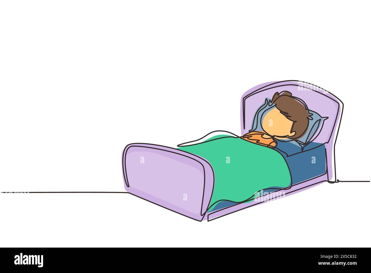 Kids drawing bed hi-res stock photography and images - Alamy