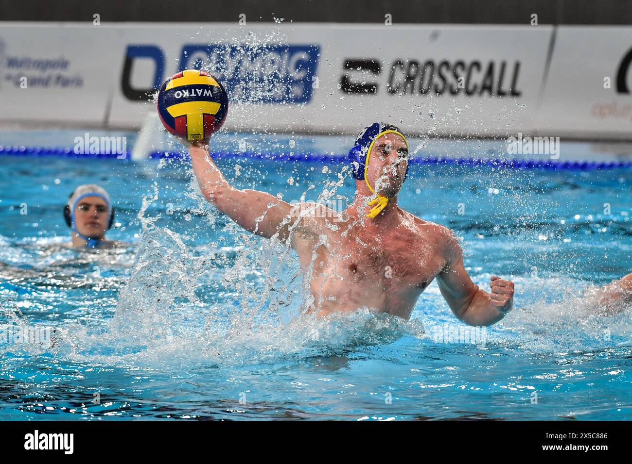 Strasbourg's Vlado POPADIC competes during the France Championship 3rd ...
