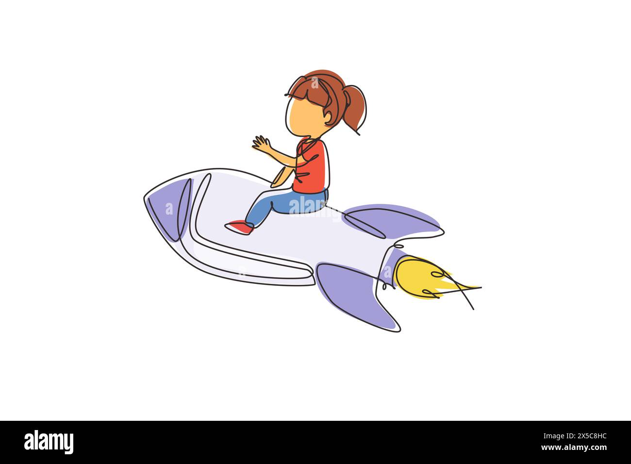 Launcher one rocket Stock Vector Images - Alamy